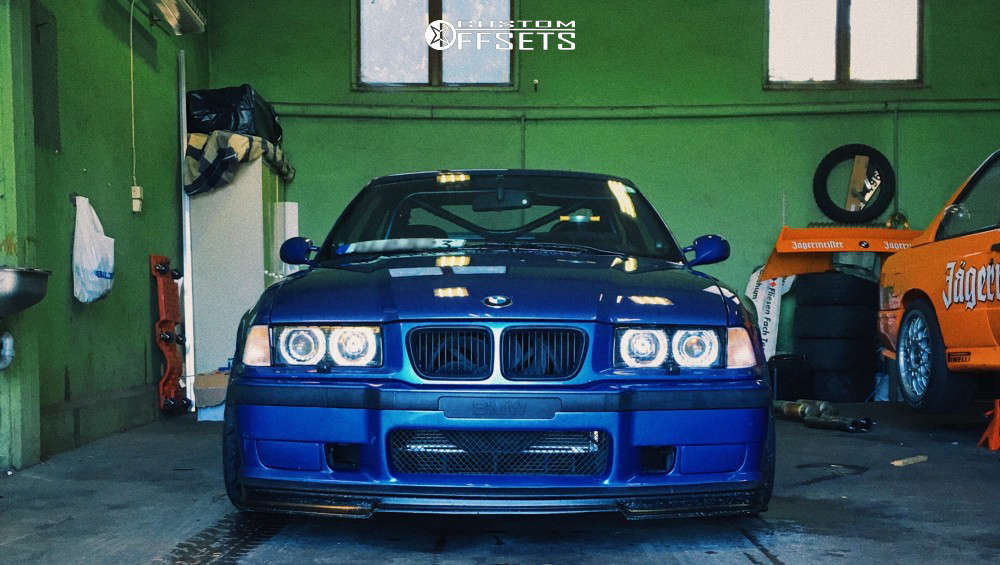 1997 BMW M3 with 17x9 15 ATS DTC and 235/45R17 Toyo Tires Proxes R888r ...