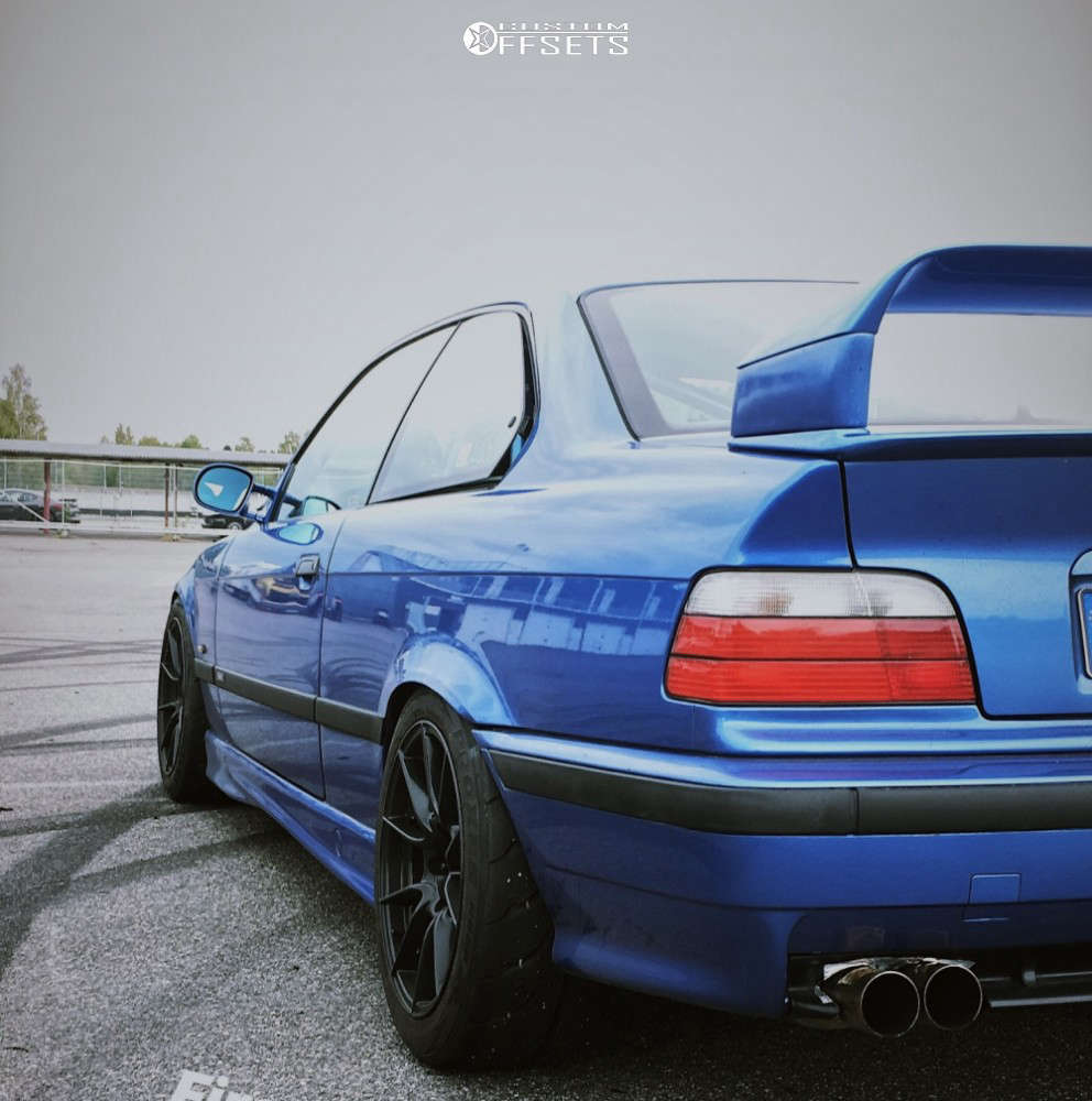 1997 BMW M3 with 17x9 15 ATS DTC and 235/45R17 Toyo Tires Proxes R888r ...