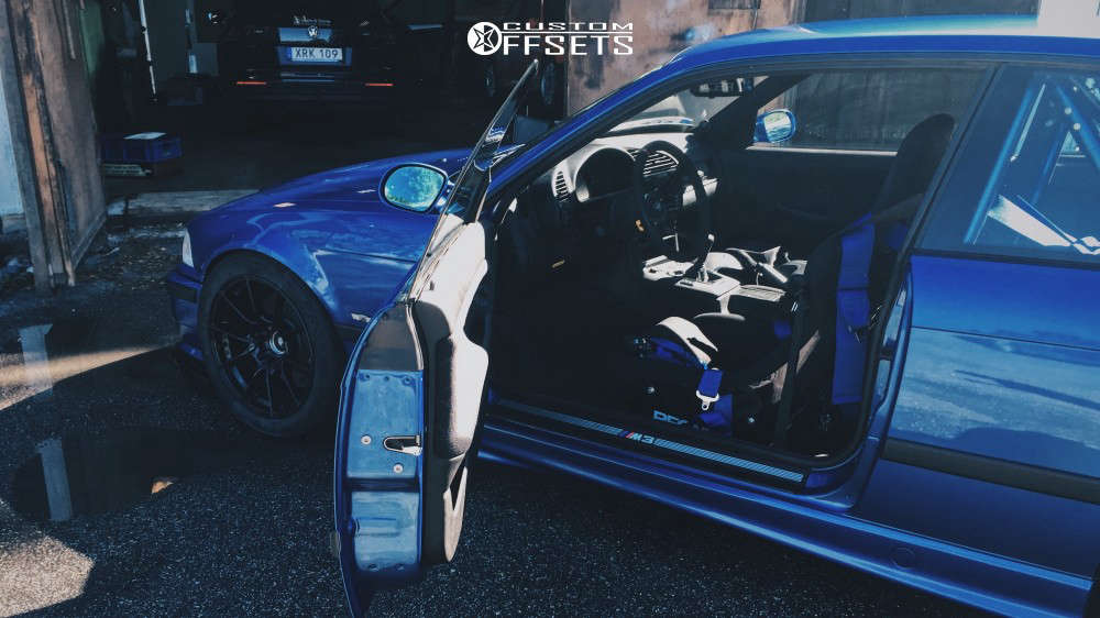 1997 BMW M3 with 17x9 15 ATS DTC and 235/45R17 Toyo Tires Proxes R888r ...