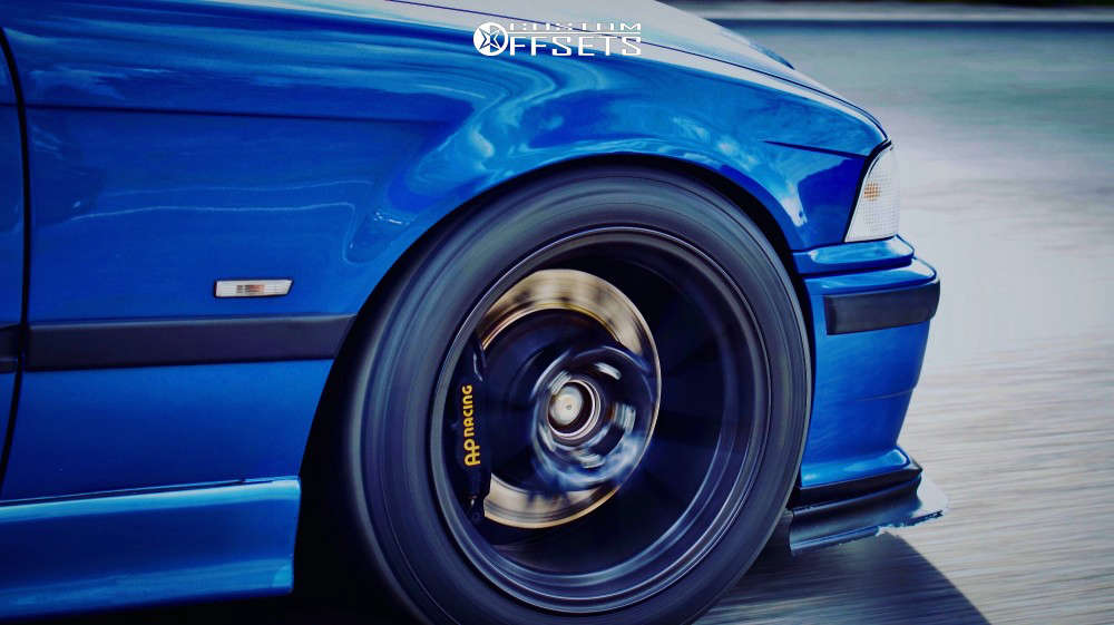 1997 BMW M3 with 17x9 15 ATS DTC and 235/45R17 Toyo Tires Proxes R888r ...