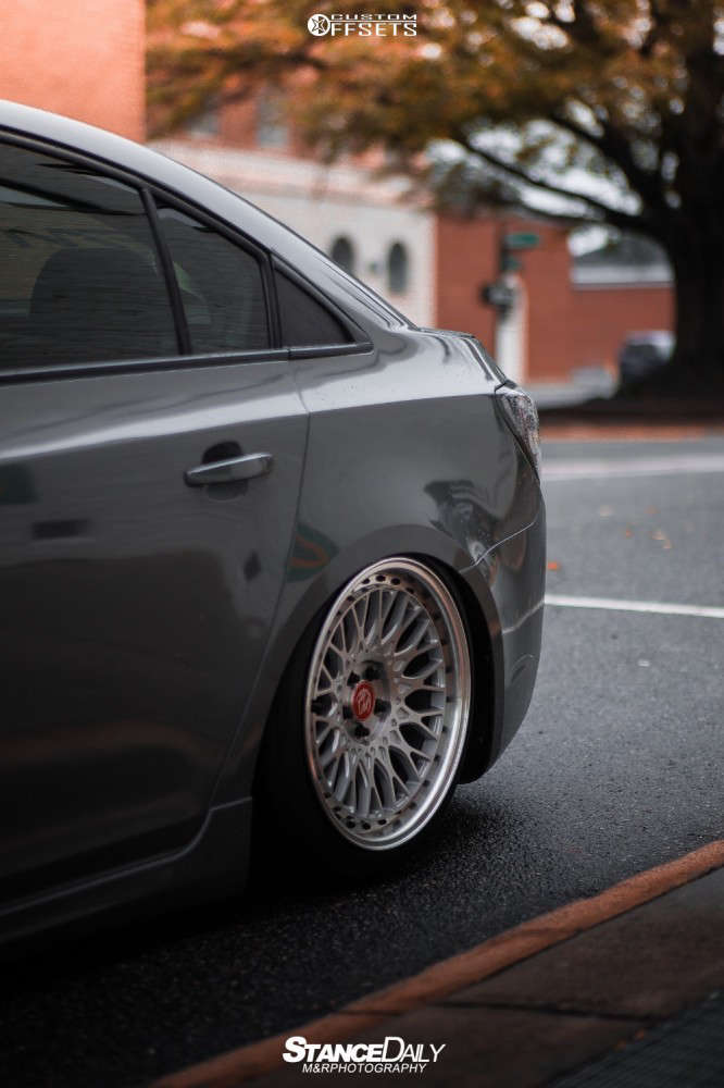 2013 Chevrolet Cruze with 18x9.5 30 VIP Modular Vrc110 and 225/40R18 ...