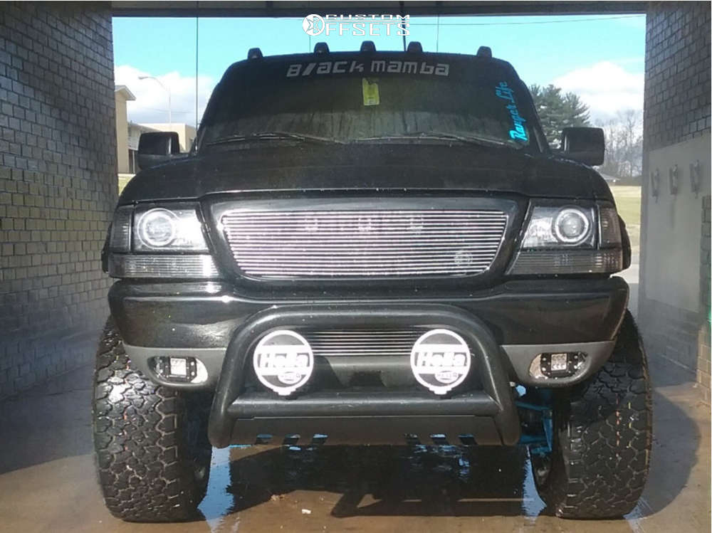 2000 Ford Ranger with 15x10 -45 Mickey Thompson Classic Baja Lock and ...