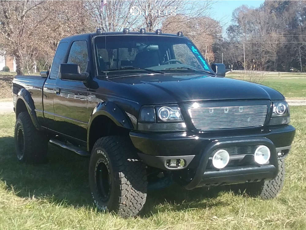 2000 Ford Ranger with 15x10 -45 Mickey Thompson Classic Baja Lock and ...