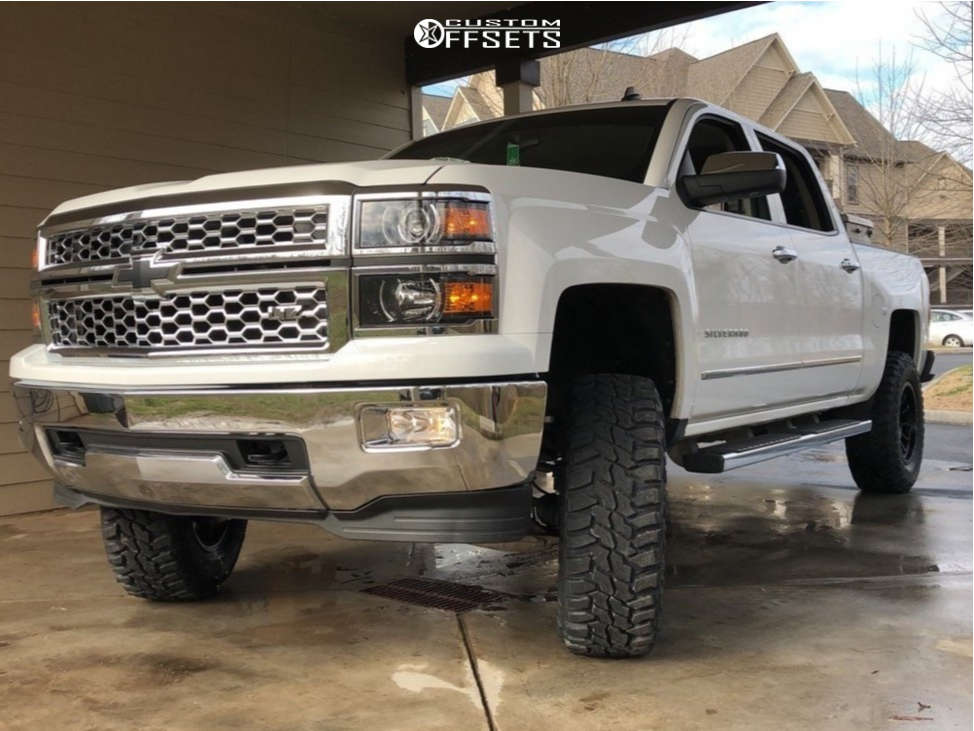 2014 Chevrolet Silverado 1500 with 18x9 Pro Comp Series 34 and 295 ...