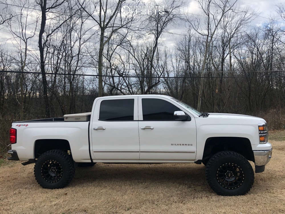 2014 Chevrolet Silverado 1500 with 18x9 Pro Comp Series 34 and 295 ...