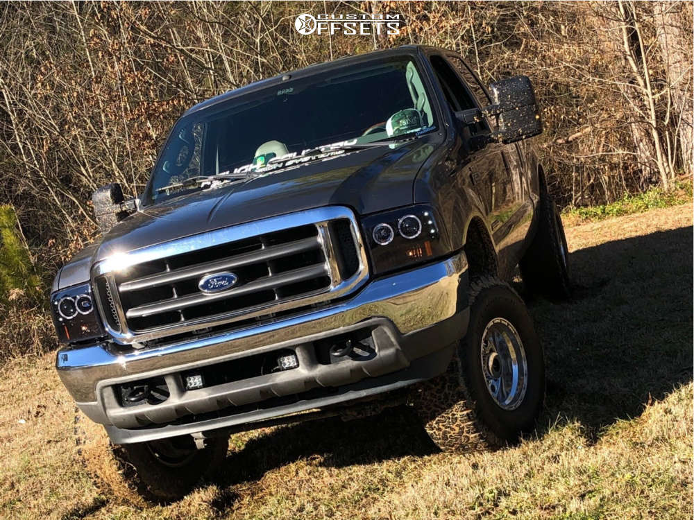 2004 Ford F-250 Super Duty with 16x10 -24 Raceline Rockcrusher and 315 ...