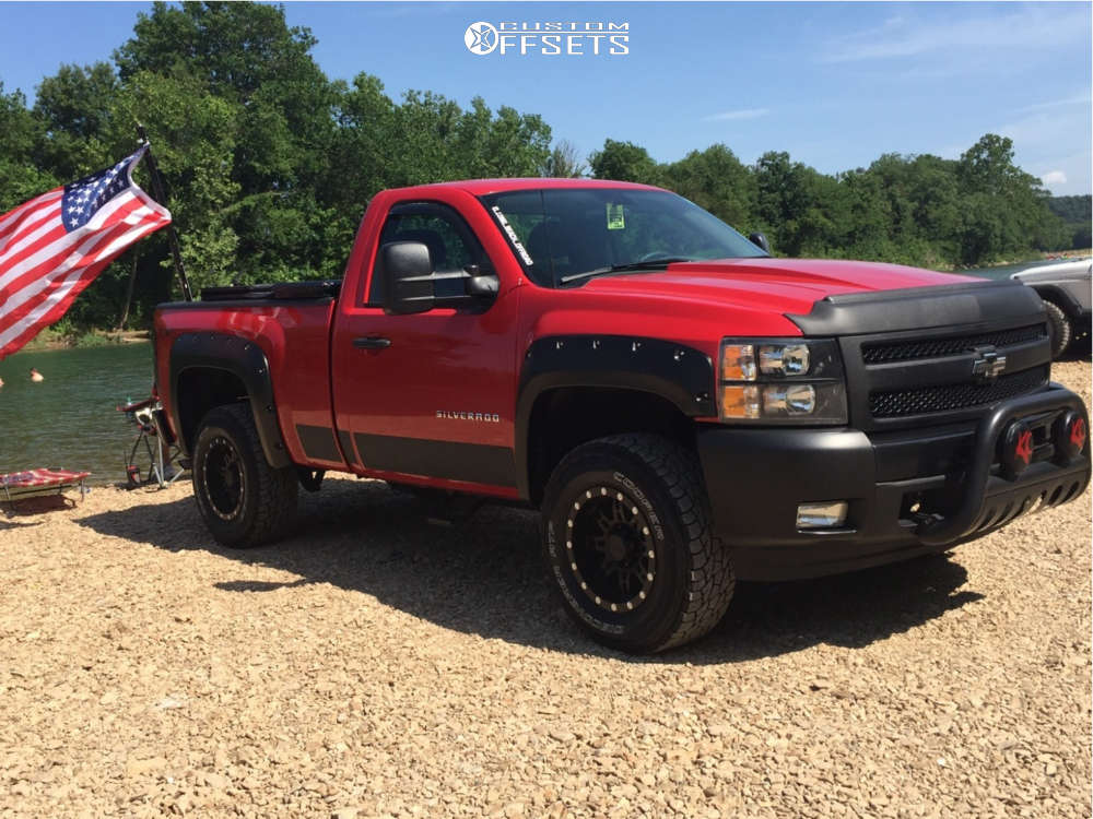 2013 Chevrolet Silverado 1500 with 17x9 -6 Pro Comp Series 31 and 265 ...