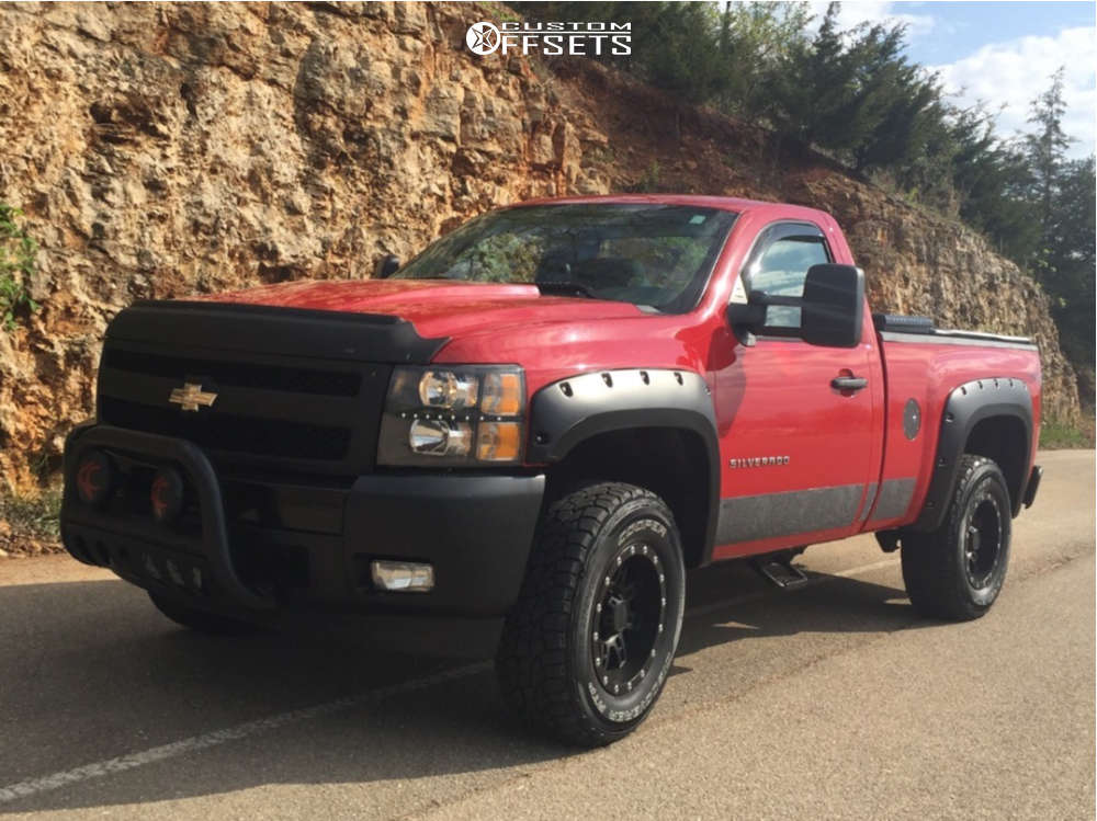 2013 Chevrolet Silverado 1500 with 17x9 -6 Pro Comp Series 31 and 265 ...