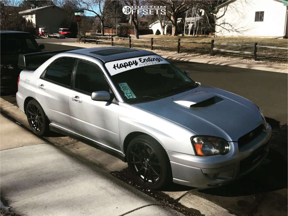 2004 Wrx Black Rims
