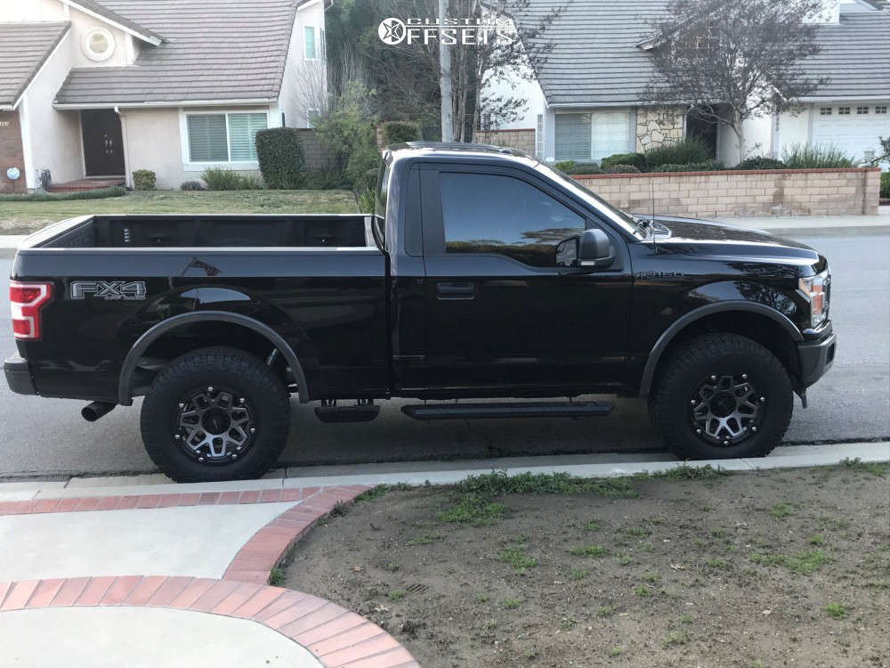 2018 Ford F-150 with 18x9 12 Vision Se7en and 295/70R18 Cooper ...