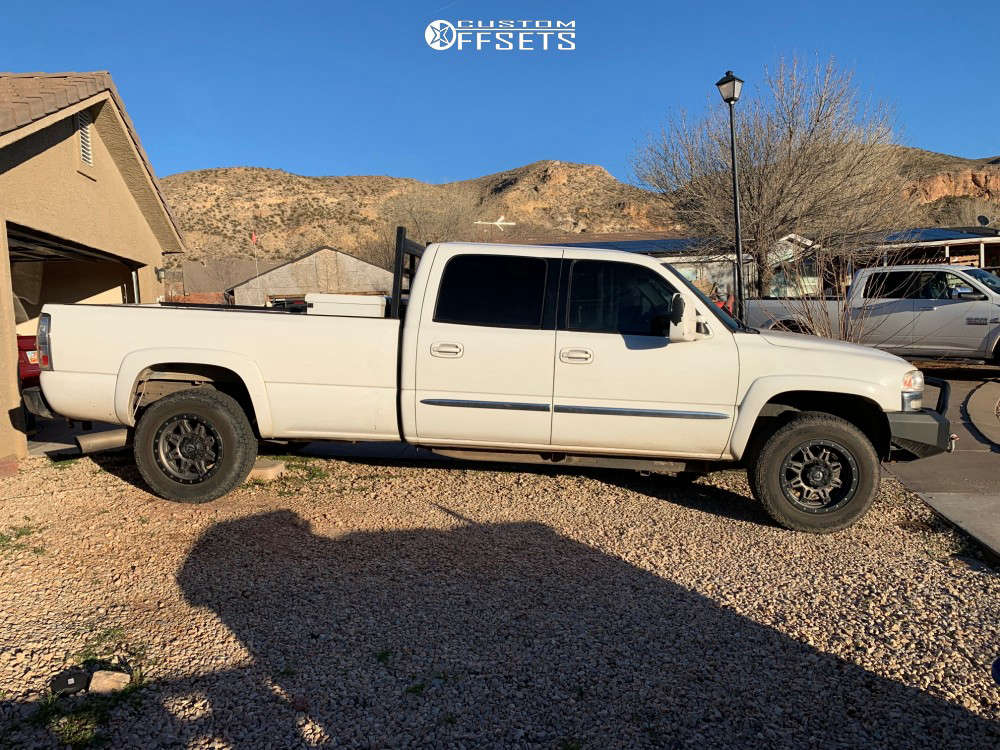 2007 GMC Sierra 2500 HD with 18x9 1 Fuel Hostage Iii and 285/65R18 ...