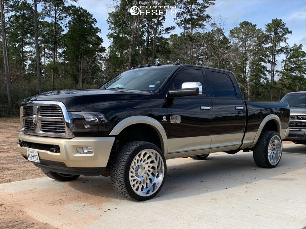 2012 Ram 2500 with 24x12 -51 Cali Offroad Switchback and 305/35R24 ...