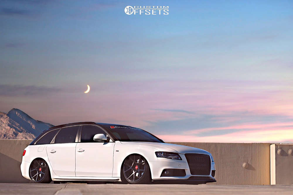 2009 Audi A4 Quattro with 20x10 35 Rotiform Kps and 235/30R20 Nitto ...