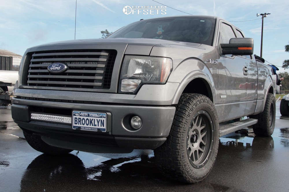 2011 Ford F-150 with 20x9 6 Pro Comp Series 40 and 295/60R20 Pro Comp ...