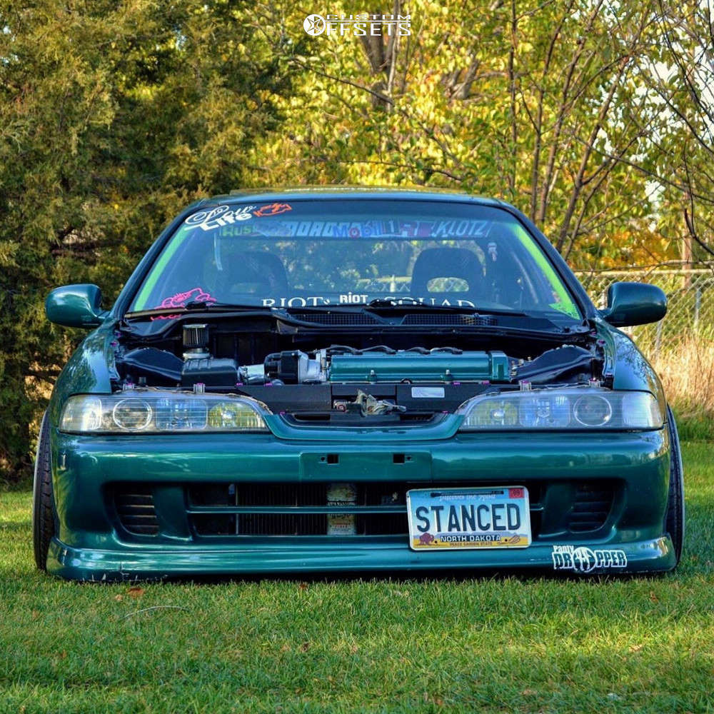 1999 Acura Integra with 16x10 15 ESM 002r and 195/50R16 Achilles Atr ...