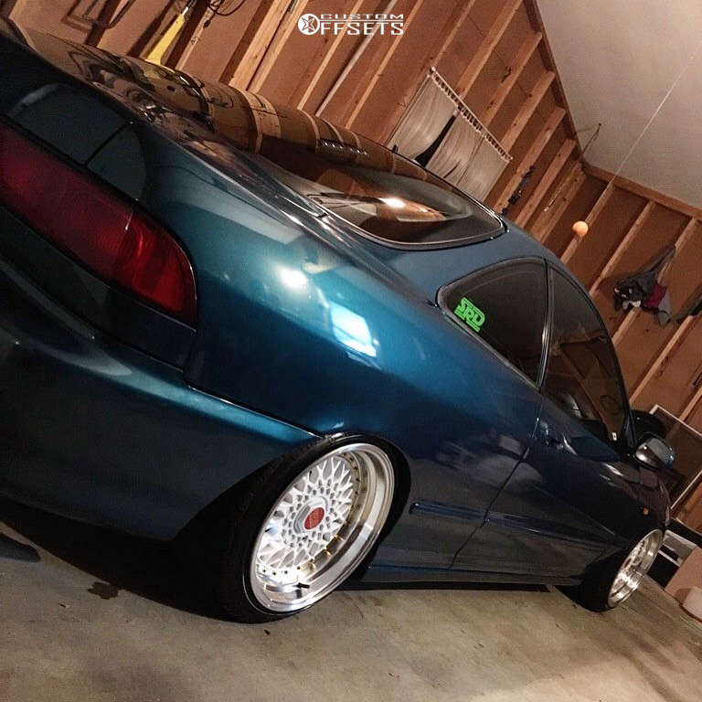 1999 Acura Integra with 16x10 15 ESM 002r and 195/50R16 Achilles Atr ...