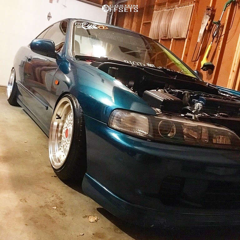 1999 Acura Integra with 16x10 15 ESM 002r and 195/50R16 Achilles Atr ...