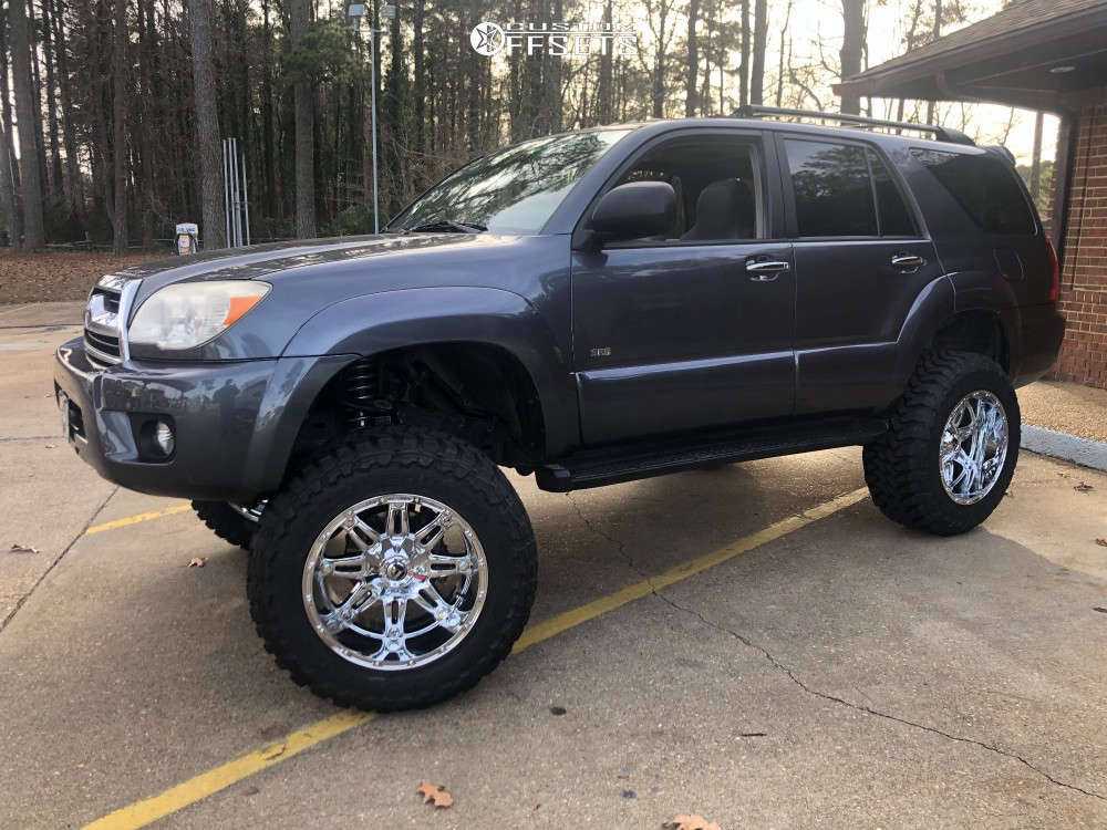 2006 Toyota 4Runner with 20x12 -44 Fuel Hostage and 35/12.5R20 Nitto ...