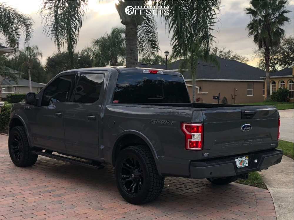 2018 Ford F-150 with 20x9 1 Fuel Vapor and 285/55R20 Nitto Terra ...