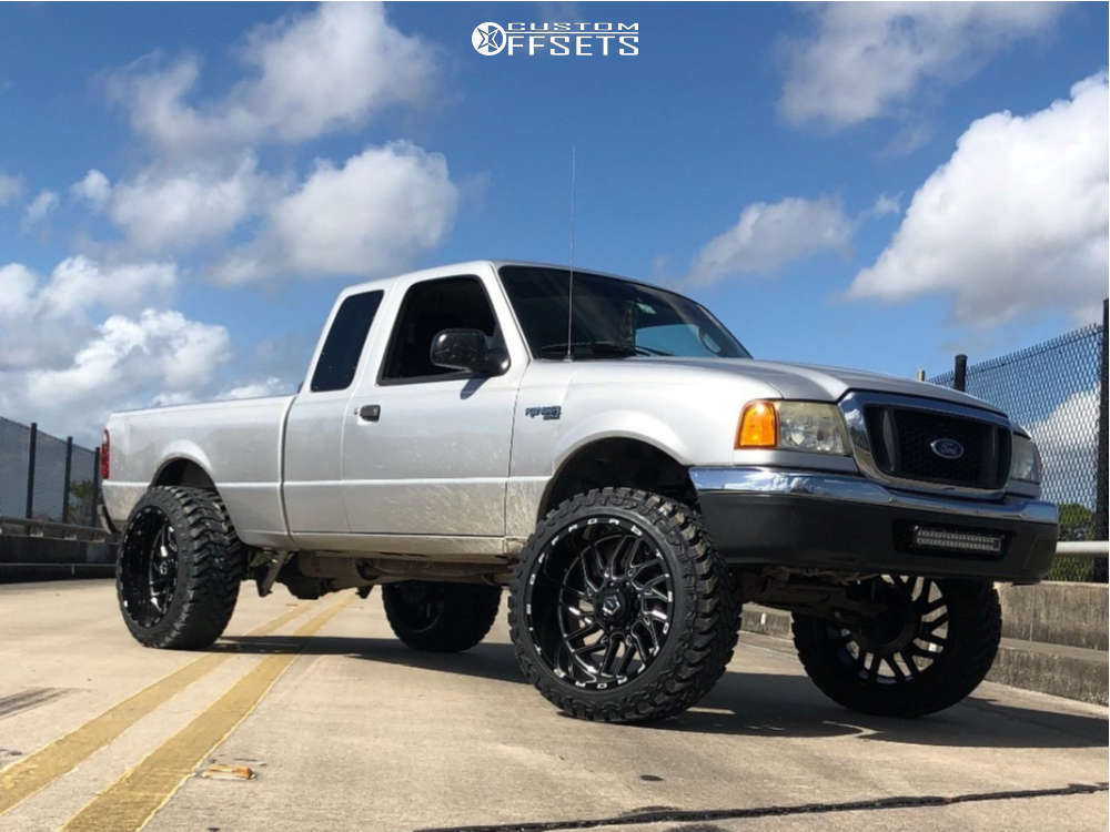 2004 Ford Ranger with 22x12 -44 TIS 544BM and 33/12.5R22 Atturo Trail ...