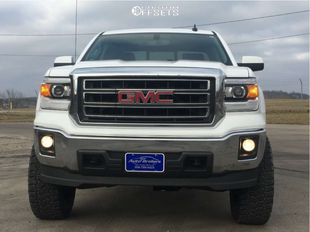 2015 GMC Sierra 1500 with 20x10 -18 Fuel Contra and 35/12.5R20 ...