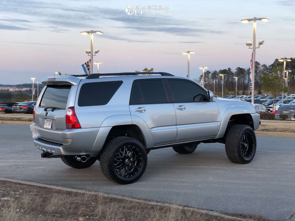 2005 Toyota 4Runner with 20x10 -24 XF Offroad Xf-211 and 305/55R20 ...