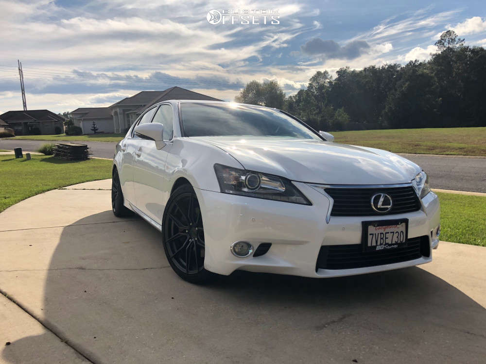 2013 Lexus GS350 with 19x8.5 40 XXR 559 and 235/30R19 Michelin Pilot ...