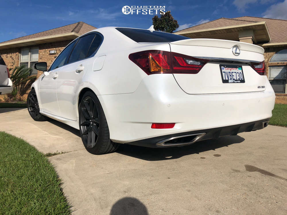 2013 Lexus GS350 with 19x8.5 40 XXR 559 and 235/30R19 Michelin Pilot ...