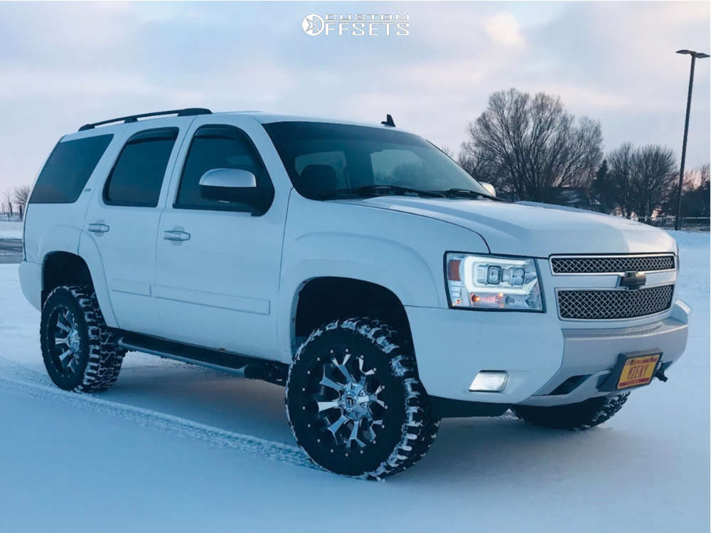 2008 Chevrolet Tahoe with 20x10 -18 Fuel Assault D246 and 33/12.5R20 Fury Offroad Country Hunter ...