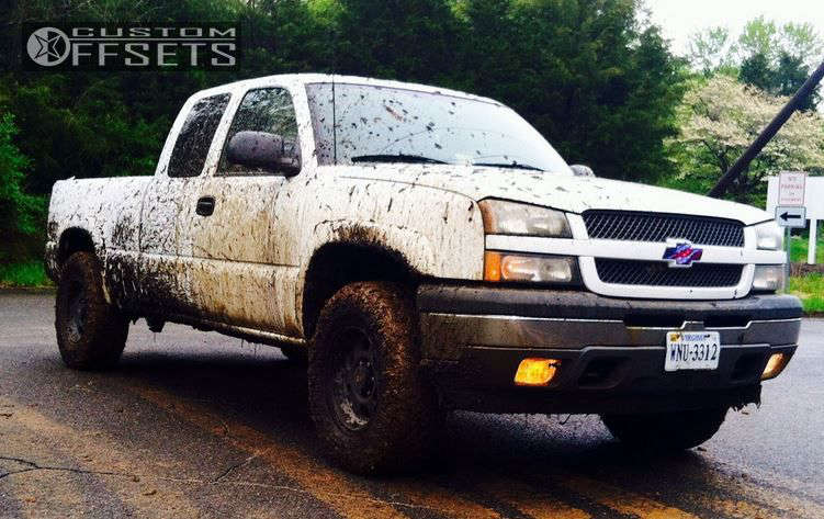 2005 Chevrolet Silverado 1500 with 16x10 Pro Comp 7089 and 285/75R16 ...