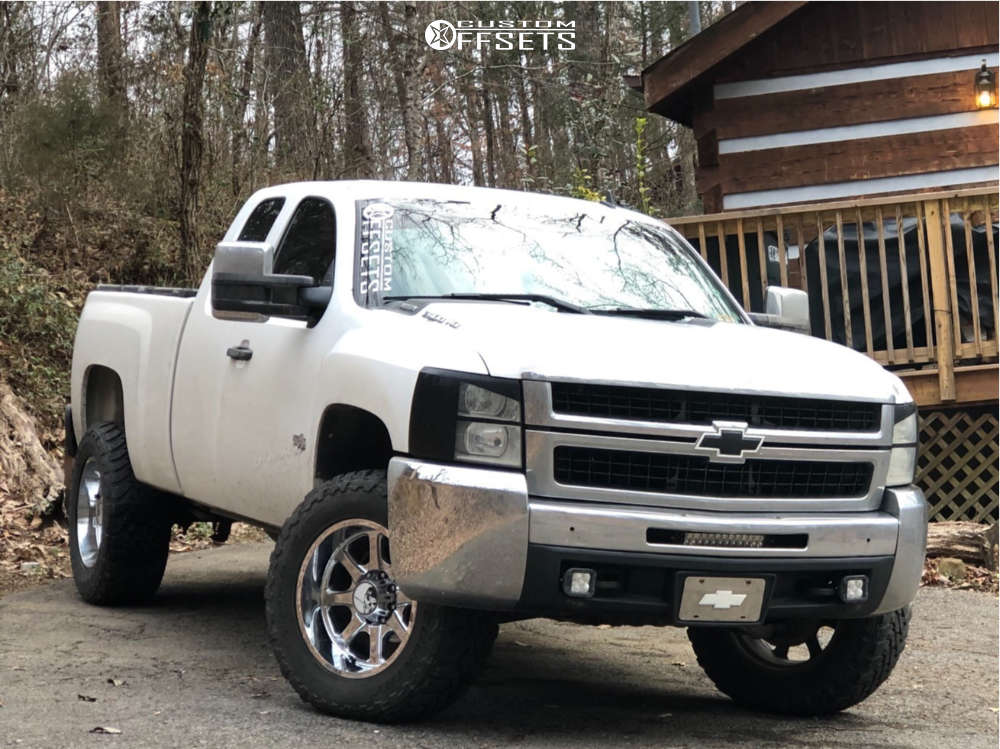2008 Chevrolet Silverado 2500 HD with 20x10 -19 Hostile Exile and 275 ...