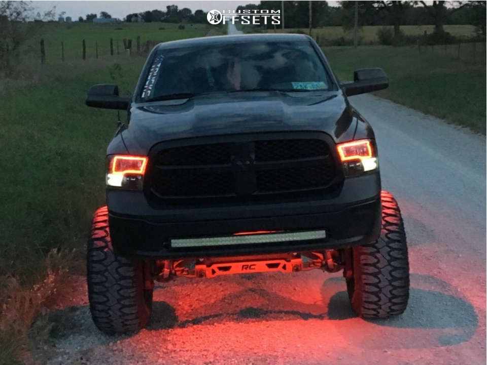 2015 Ram 1500 with 20x12 -44 Fuel Lethal and 38/15.5R20 Milestar Patagonia Mt and Lifted >12 ...