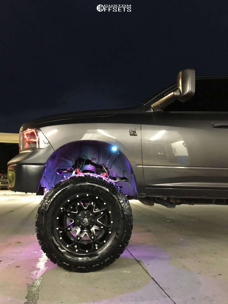 2015 Ram 1500 with 20x12 -44 Fuel Lethal and 38/15.5R20 Milestar Patagonia Mt and Lifted >12 ...