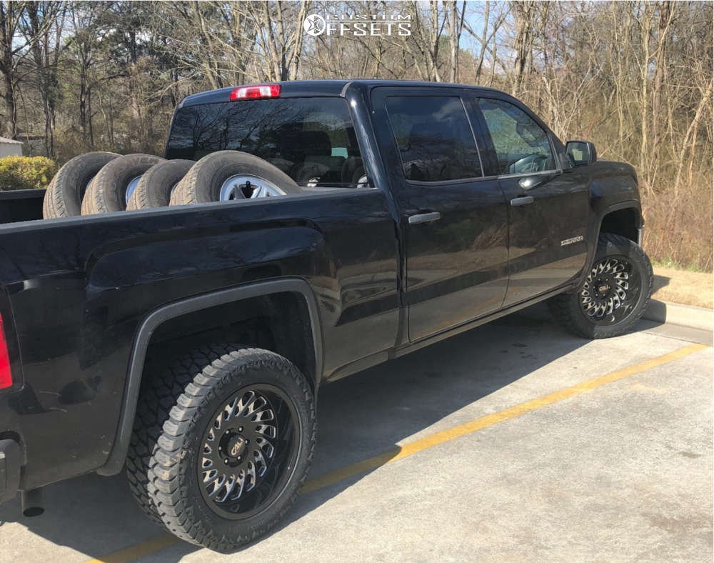 2014 GMC Sierra 1500 with 20x10 -25 Cali Offroad Switchback and 285 ...