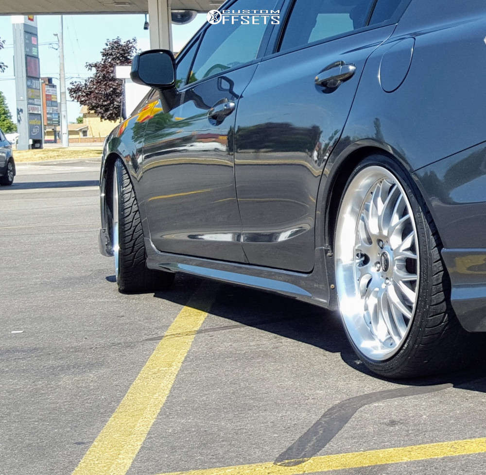 2012 Honda Civic with 19x8 35 TSW Snetterton and 235/35R19 Achilles Atr ...