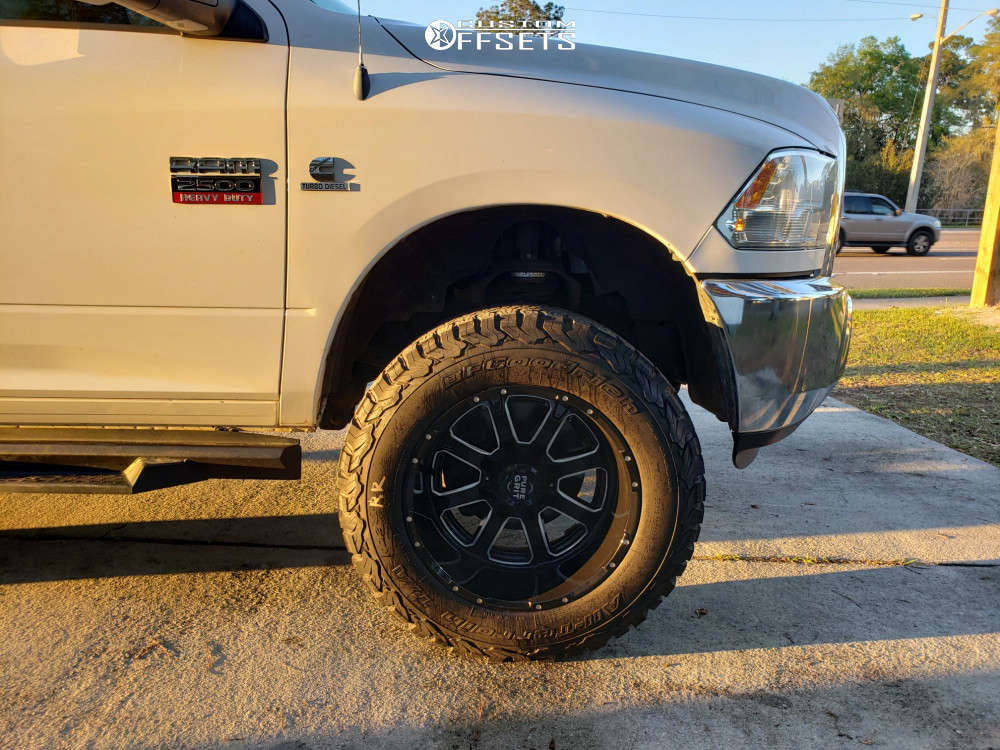 2012 Ram 2500 with 20x12 -44 Pure Grit Grit and 35/12.5R20 BFGoodrich ...