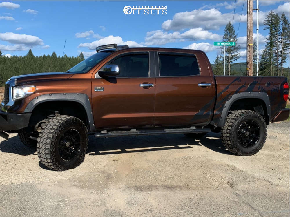 2017 Toyota Tundra with 20x10 -24 Anthem Off-Road Defender and 37/13 ...