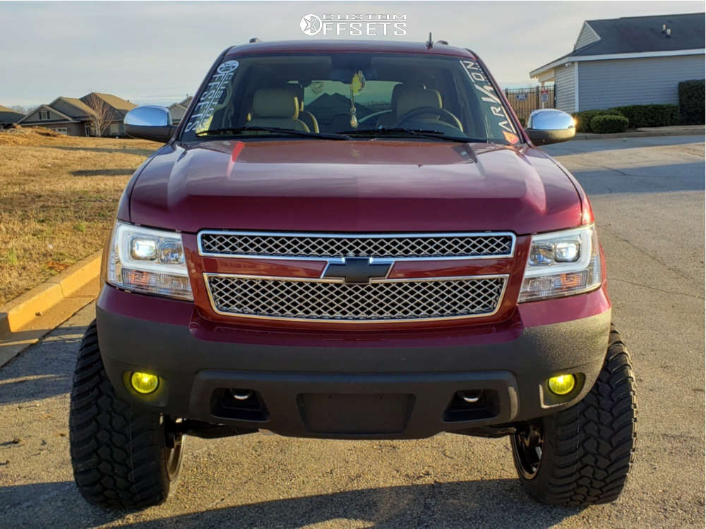 2011 Chevrolet Tahoe with 24x14 -81 ARKON OFF-ROAD Lincoln and 35/13 ...