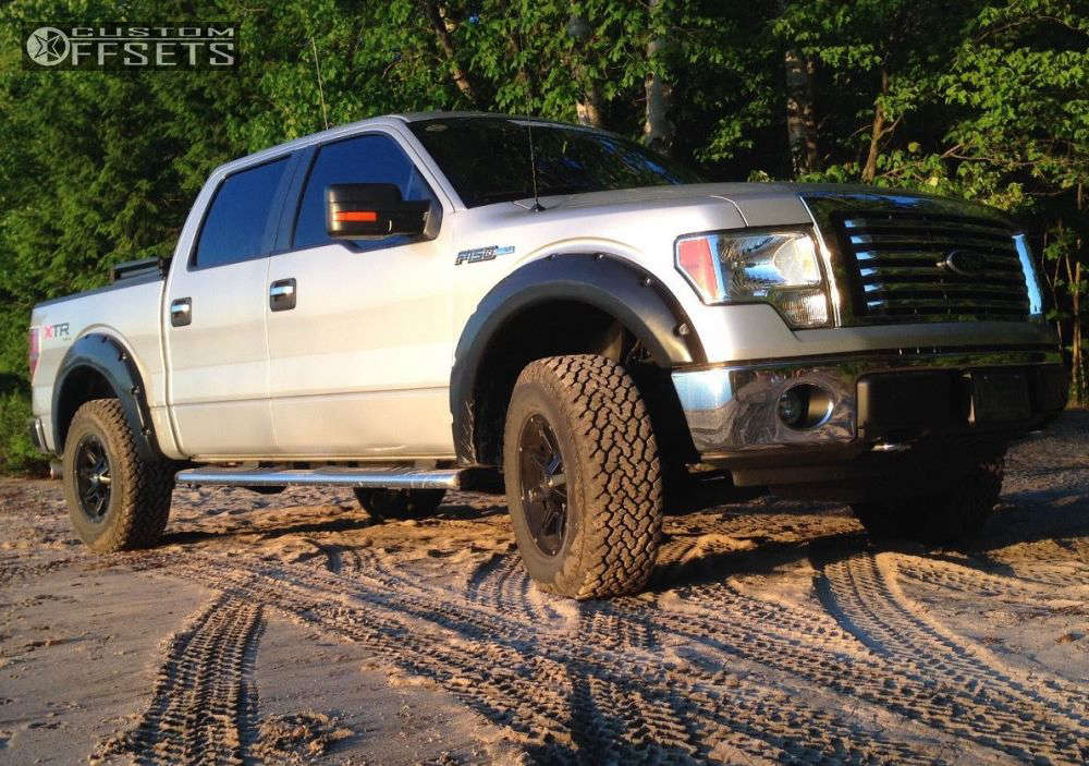 2012 Ford F-150 with 17x9 -12 Mayhem Rampage and 33/12.5R17 General ...