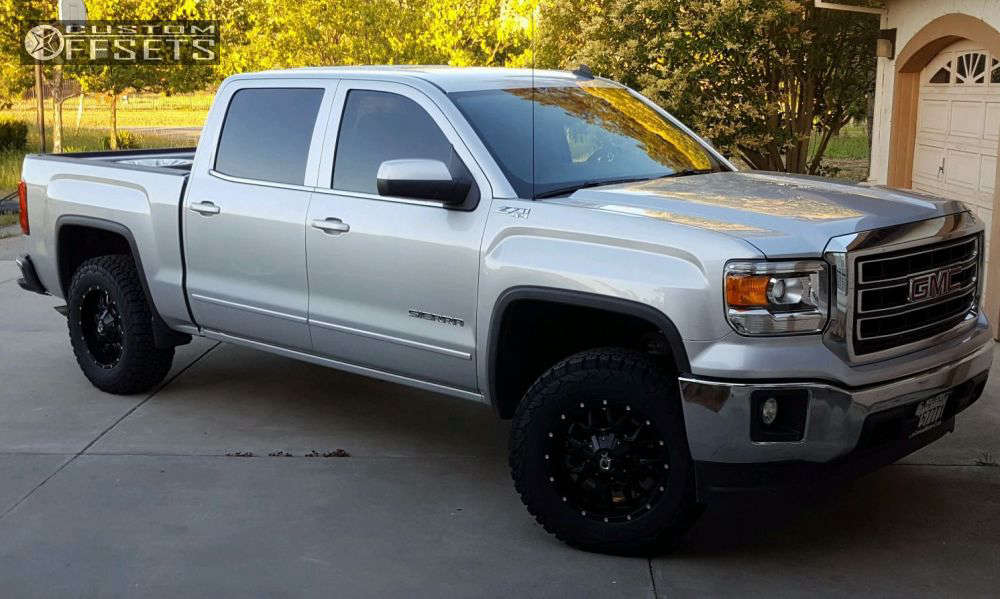 2014 GMC Sierra 1500 with 18x9 0 Dropstars 645b and 285/65R18 ...