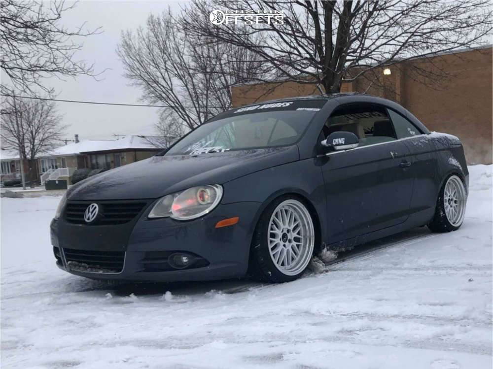 2008 Volkswagen Eos with 18x9 34 JNC JNC005 and 205/40R18 Achilles Atr ...