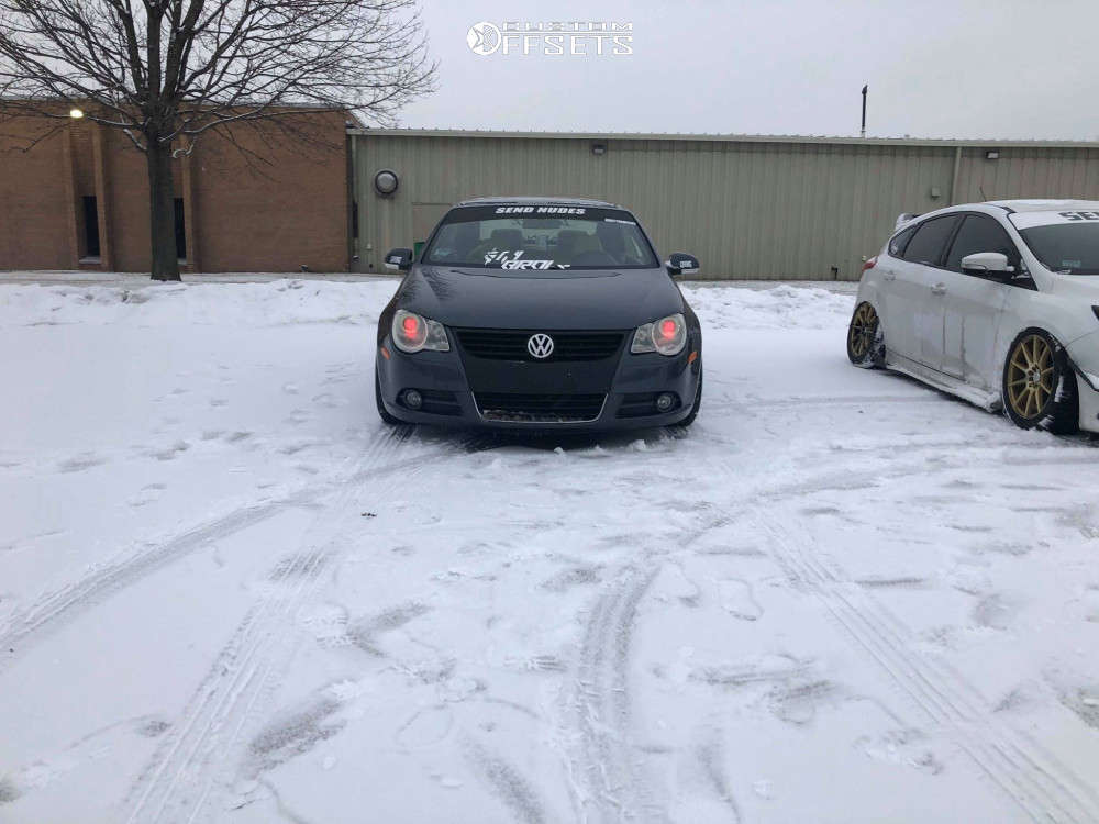 2008 Volkswagen Eos with 18x9 34 JNC JNC005 and 205/40R18 Achilles Atr ...