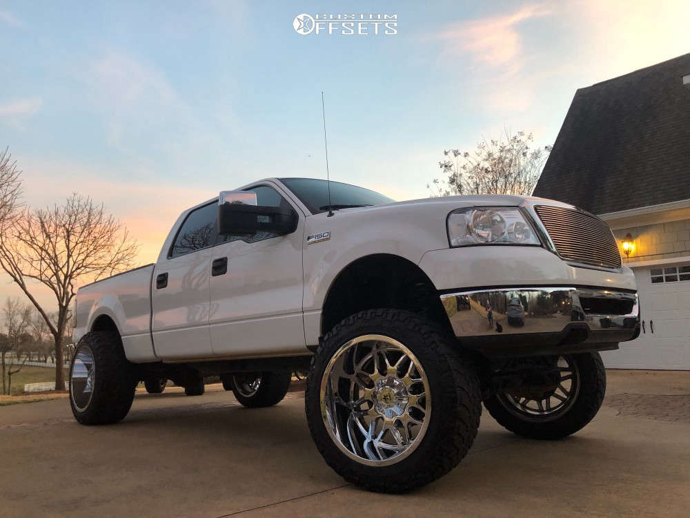 2008 Ford F-150 with 24x14 -76 RBP 73r and 38/13.5R24 Nitto Trail ...