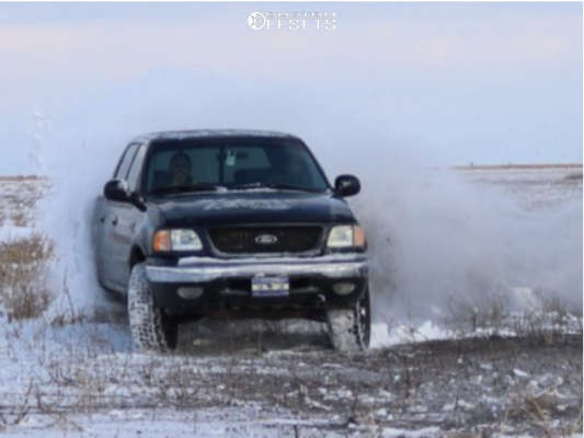 2001 Ford F-150 with 16x8 0 Vision Warrior and 285/75R16 Nitto Terra ...