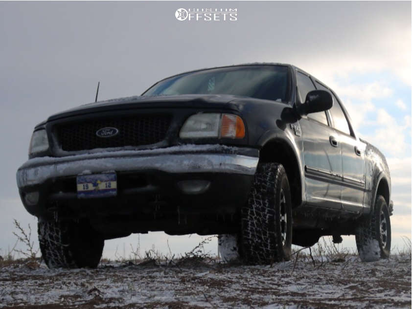 2001 Ford F-150 with 16x8 0 Vision Warrior and 285/75R16 Nitto Terra ...