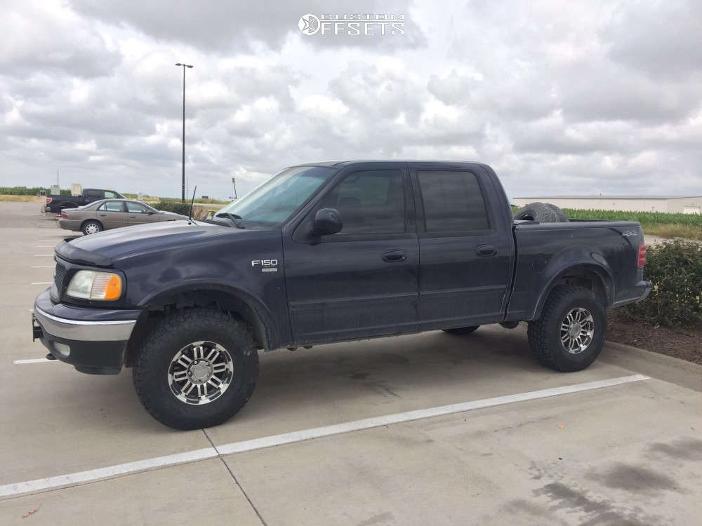2001 Ford F-150 with 16x8 0 Vision Warrior and 285/75R16 Nitto Terra ...
