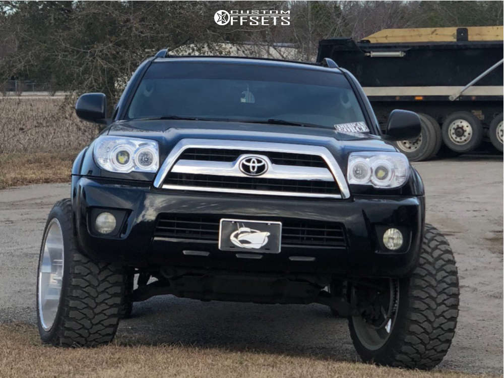 2007 Toyota 4Runner with 22x12 -44 American Force Atom Ss and 33/12 ...