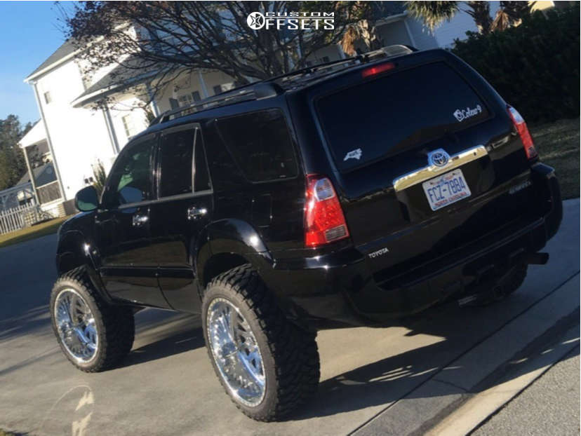 2007 Toyota 4Runner with 22x12 -44 American Force Atom Ss and 33/12 ...