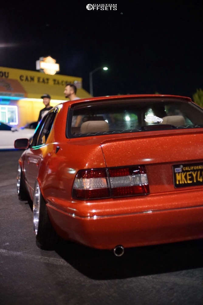 1995 Lexus LS400 with 18x11.5 0 Kraze Ratzinger and 215/35R18 Toyo ...