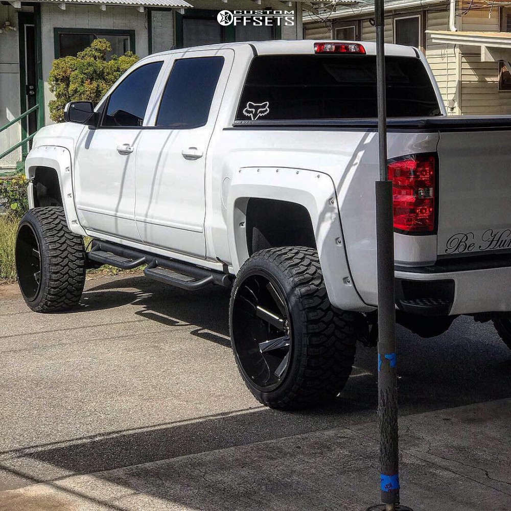 2018 Chevrolet Silverado 1500 with 24x14 -81 ARKON OFF-ROAD Lincoln and ...